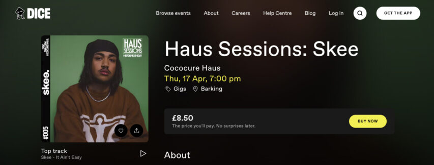 What's On: HAUS Sessions 005 Skee, 17th April @ Cococure Haus - UD Music